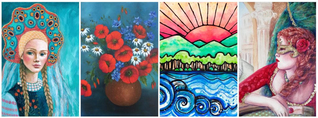 Around The World Through Art 2018 – Olga Furman Art