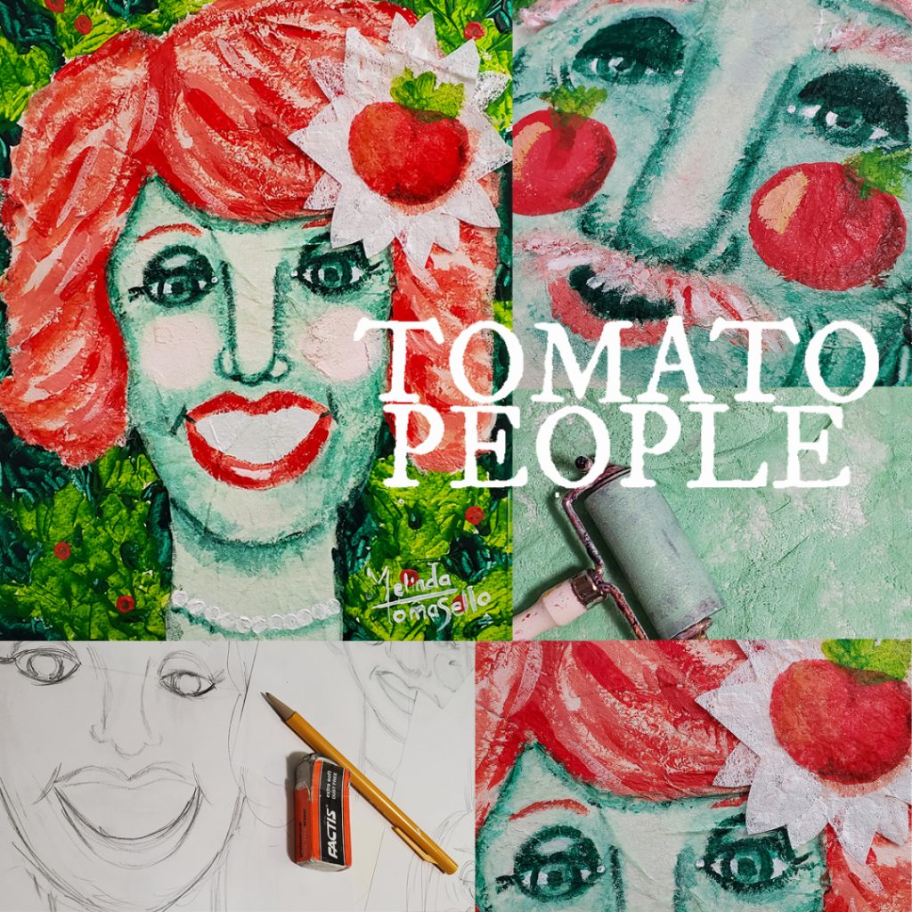 trailer tomato people- melinda tomasello – Olga Furman Art